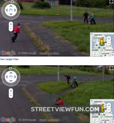 Falling - STREETVIEWFUN