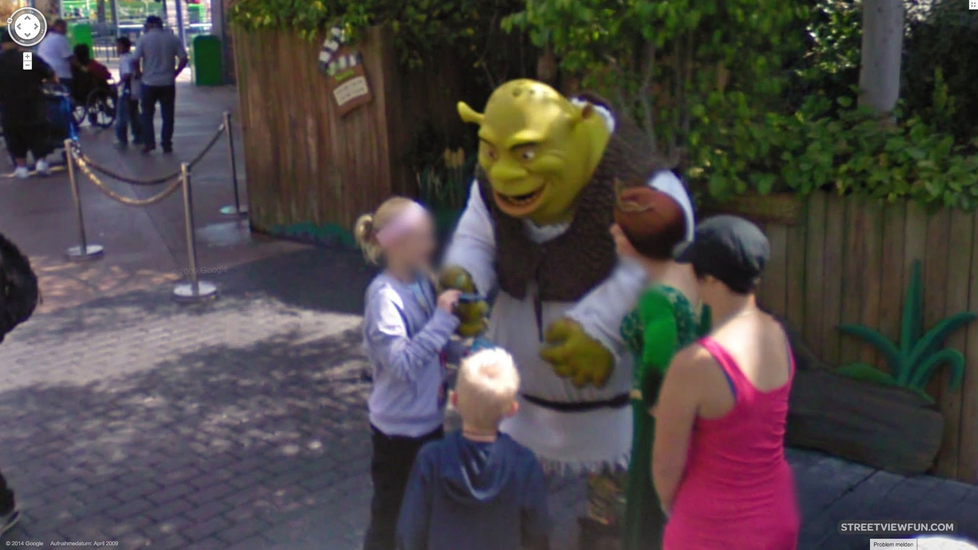 Shrek - STREETVIEWFUN