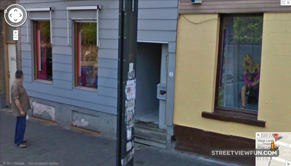 He's just looking... - STREETVIEWFUN