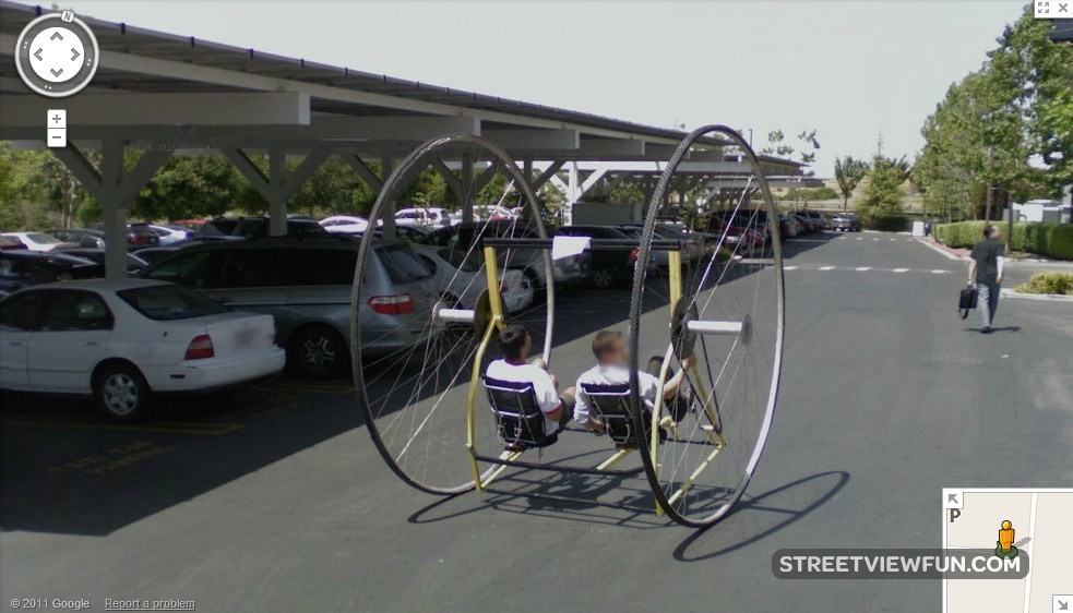 Weirdest bike ever? - STREETVIEWFUN