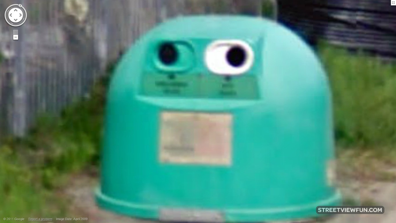 Inky! (Pac-Man) - STREETVIEWFUN