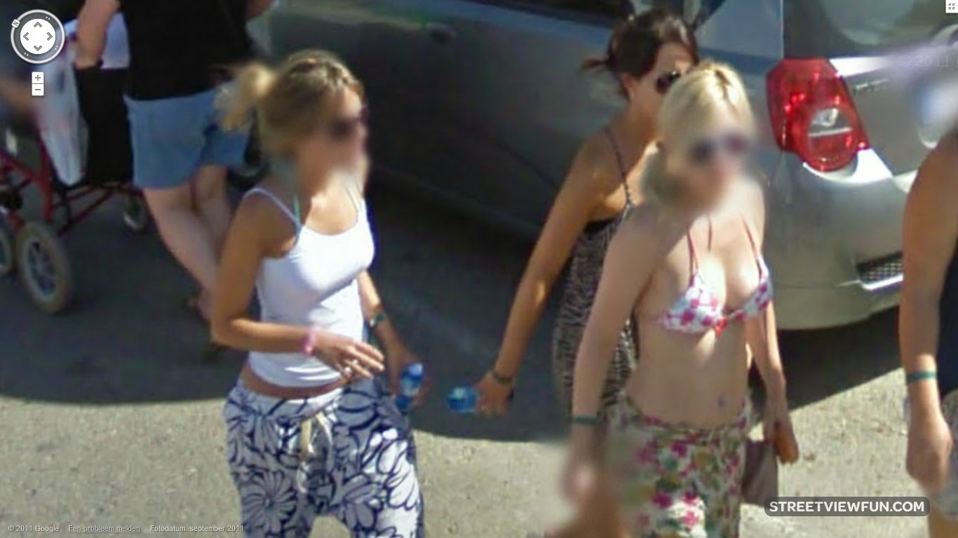 Need more tan... - STREETVIEWFUN