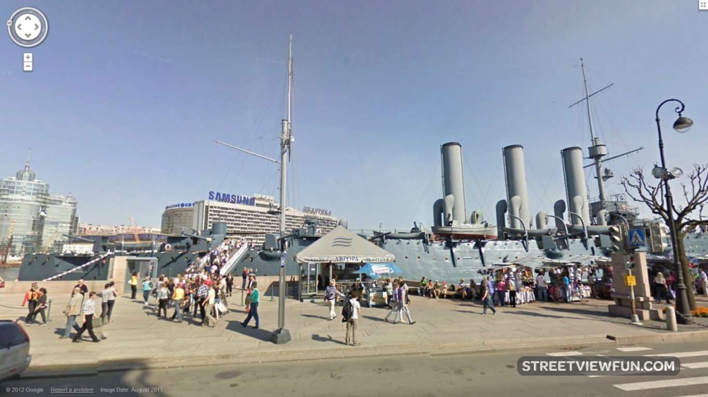 Ship "Avrora" - STREETVIEWFUN