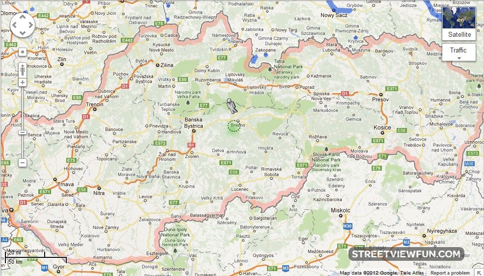 Google start to take Street View images in Slovakia - STREETVIEWFUN