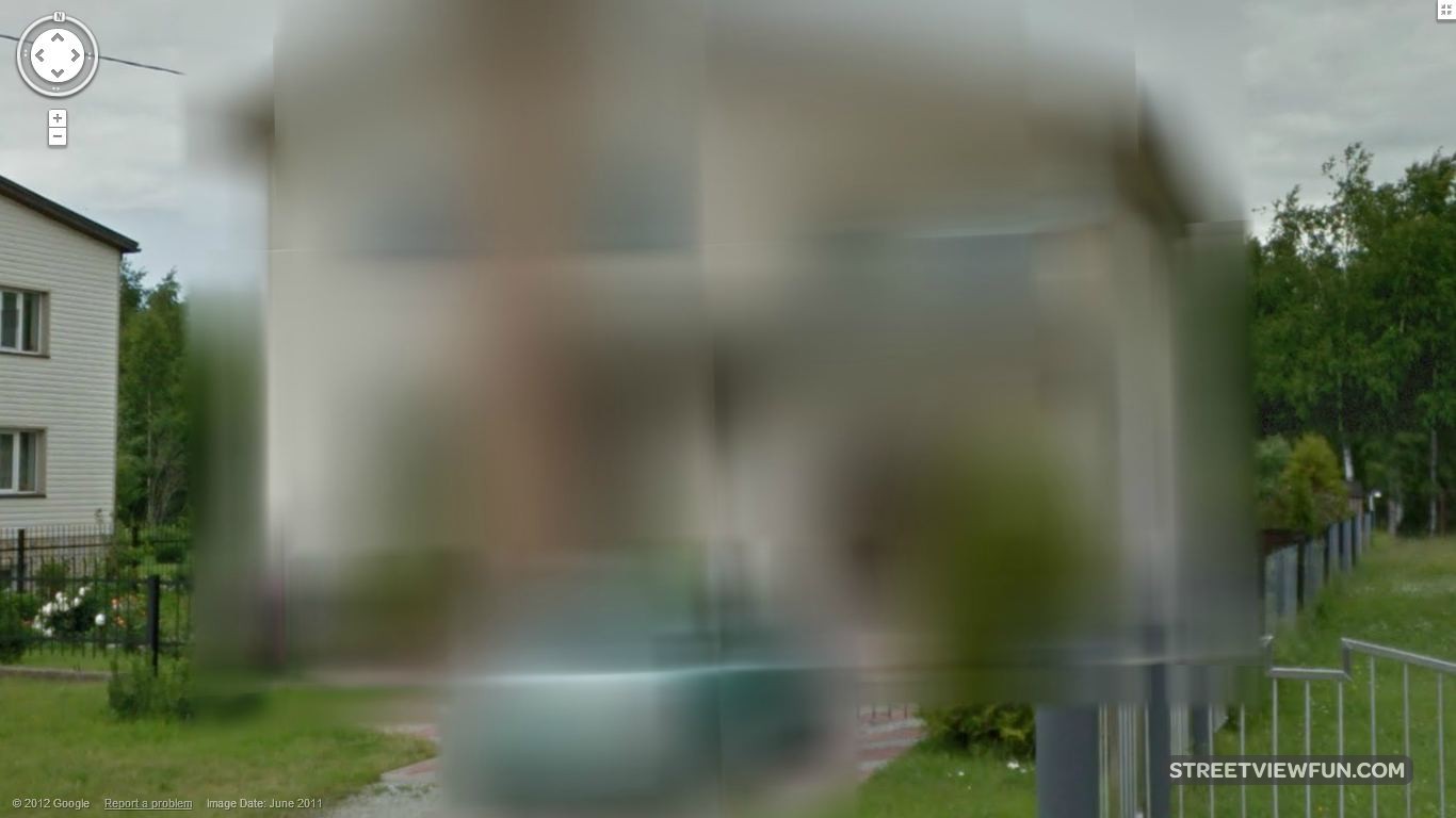 First blurred house from Estonia - STREETVIEWFUN