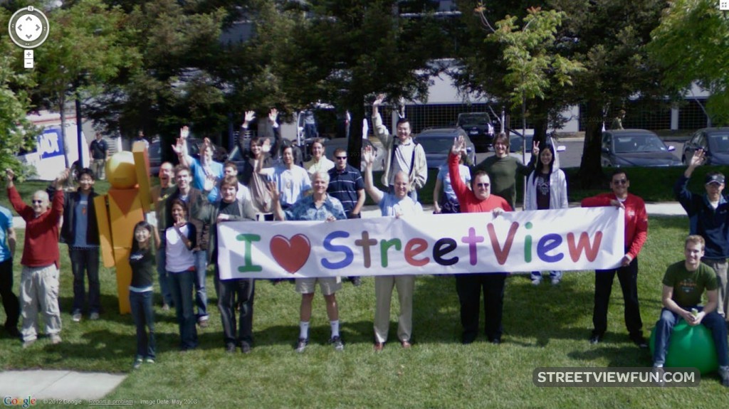 Celebrating 10 years with Google Street View! - STREETVIEWFUN