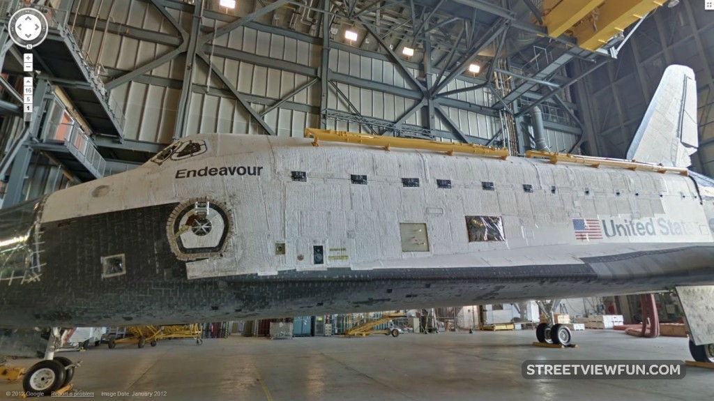 Google Maps Street View at NASA Kennedy Space Center - STREETVIEWFUN