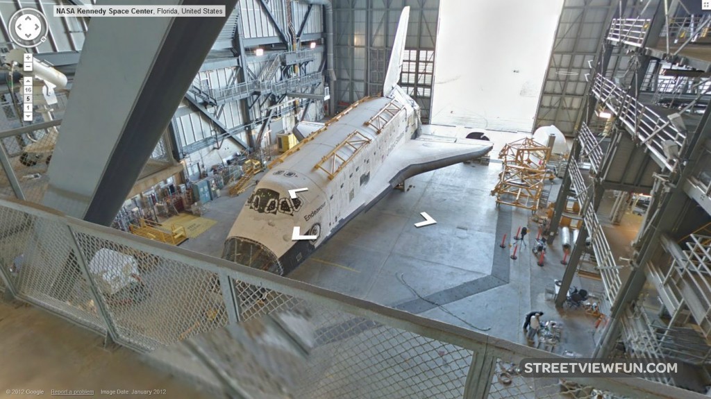 Google Maps Street View at NASA Kennedy Space Center - STREETVIEWFUN