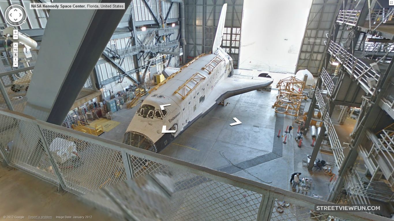 Google Maps Street View at NASA Kennedy Space Center - STREETVIEWFUN