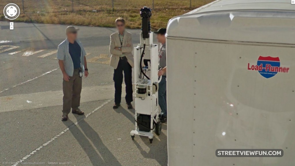 Street View equipment at the NASA Kennedy Space Center - STREETVIEWFUN