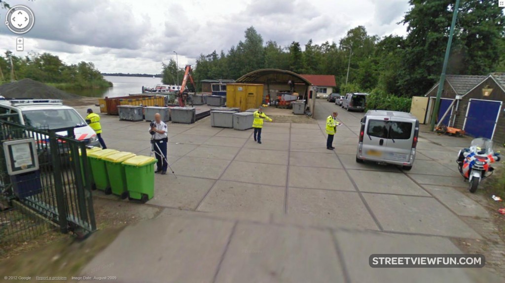 Google Street View car get a speeding ticket in Holland - STREETVIEWFUN