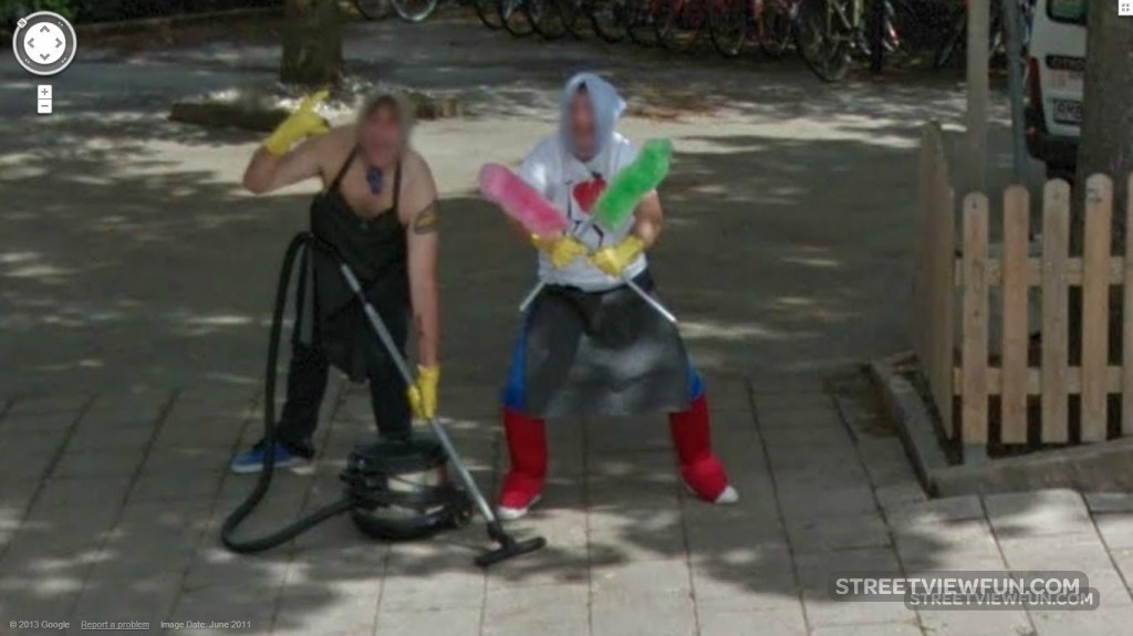 Clean up your act - STREETVIEWFUN