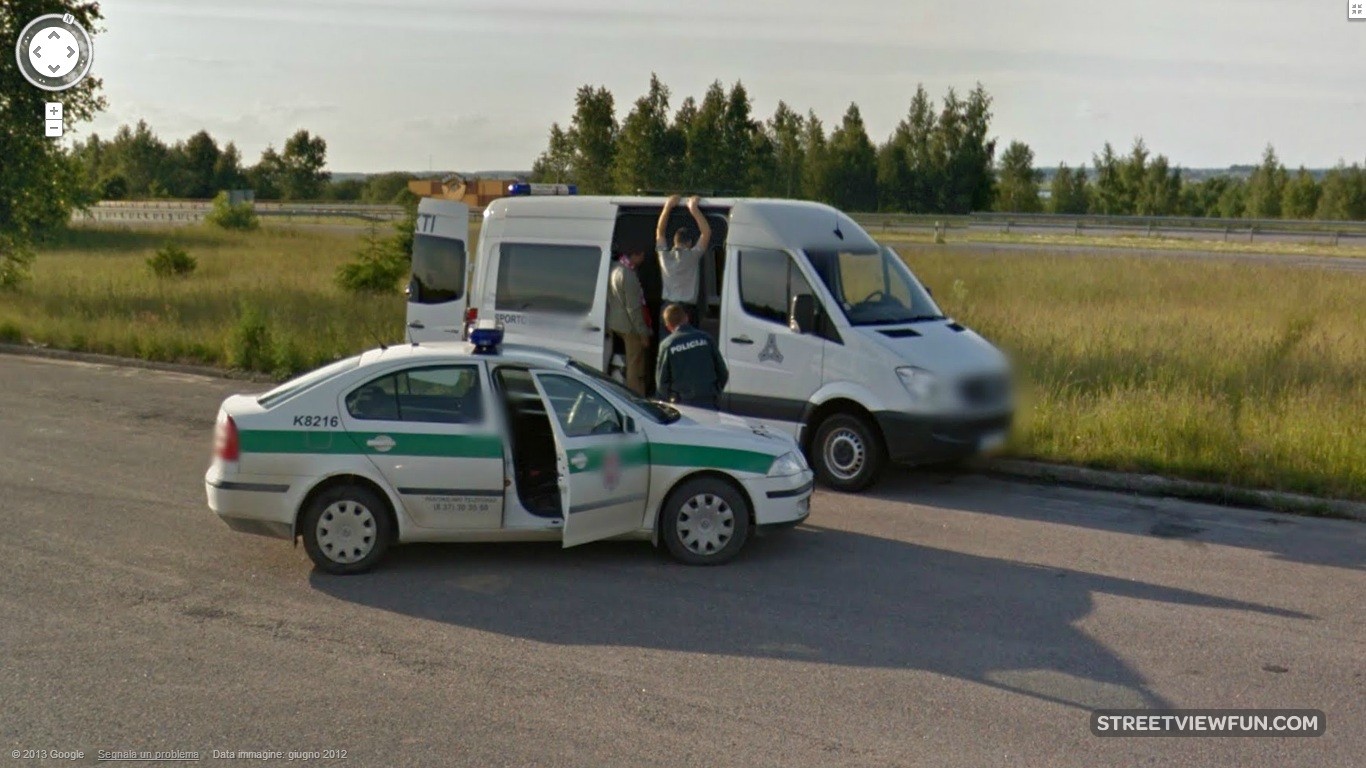 Police checks - STREETVIEWFUN