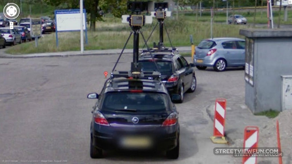 Two Google Street View cars ready to go - STREETVIEWFUN