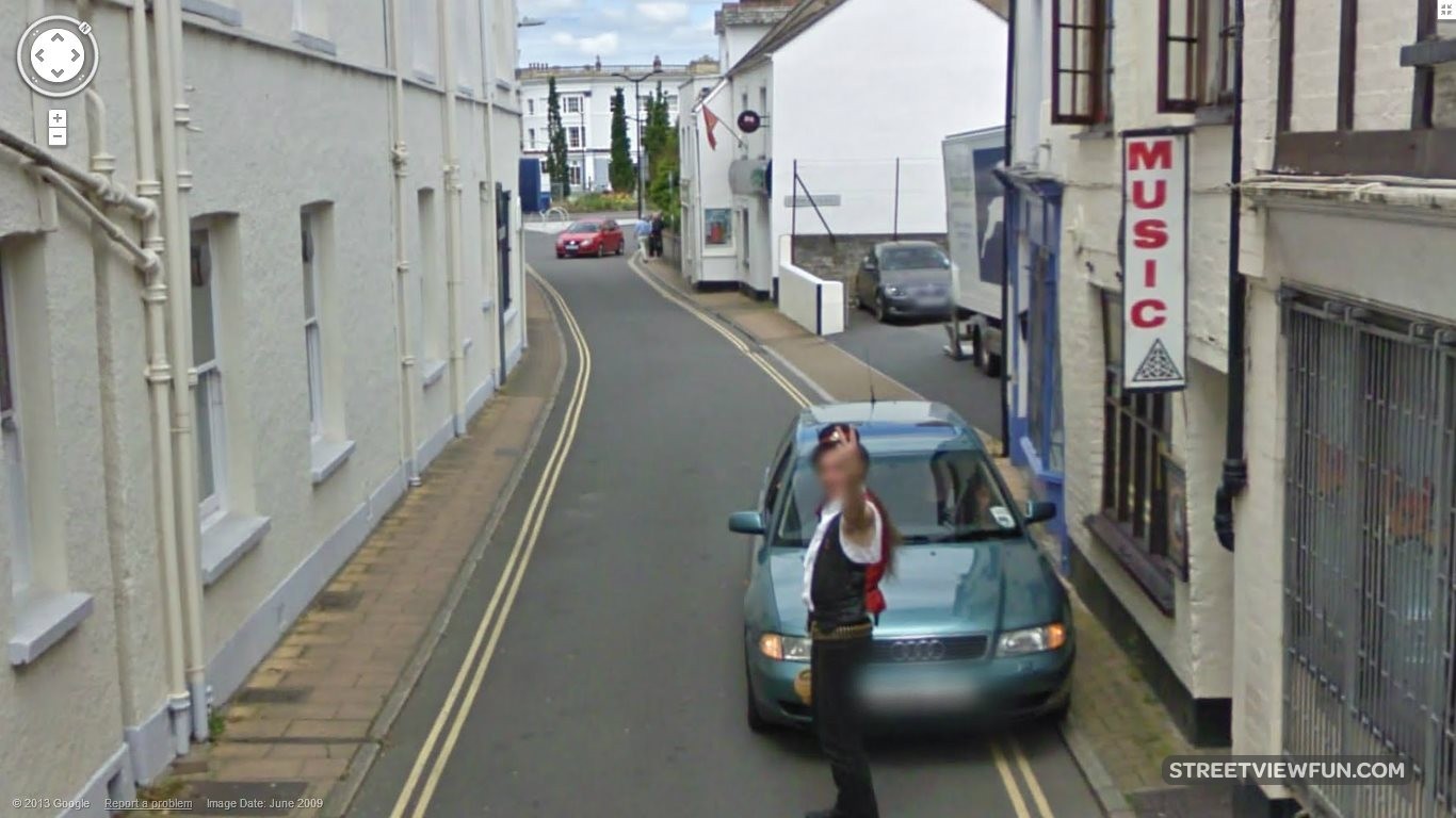 British message for google - STREETVIEWFUN