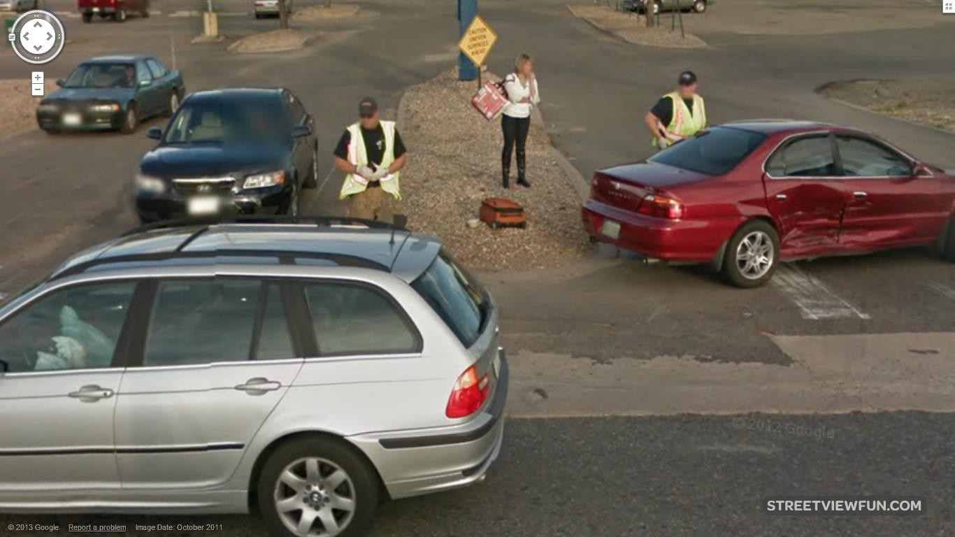 Crash in Colorado – STREETVIEWFUN