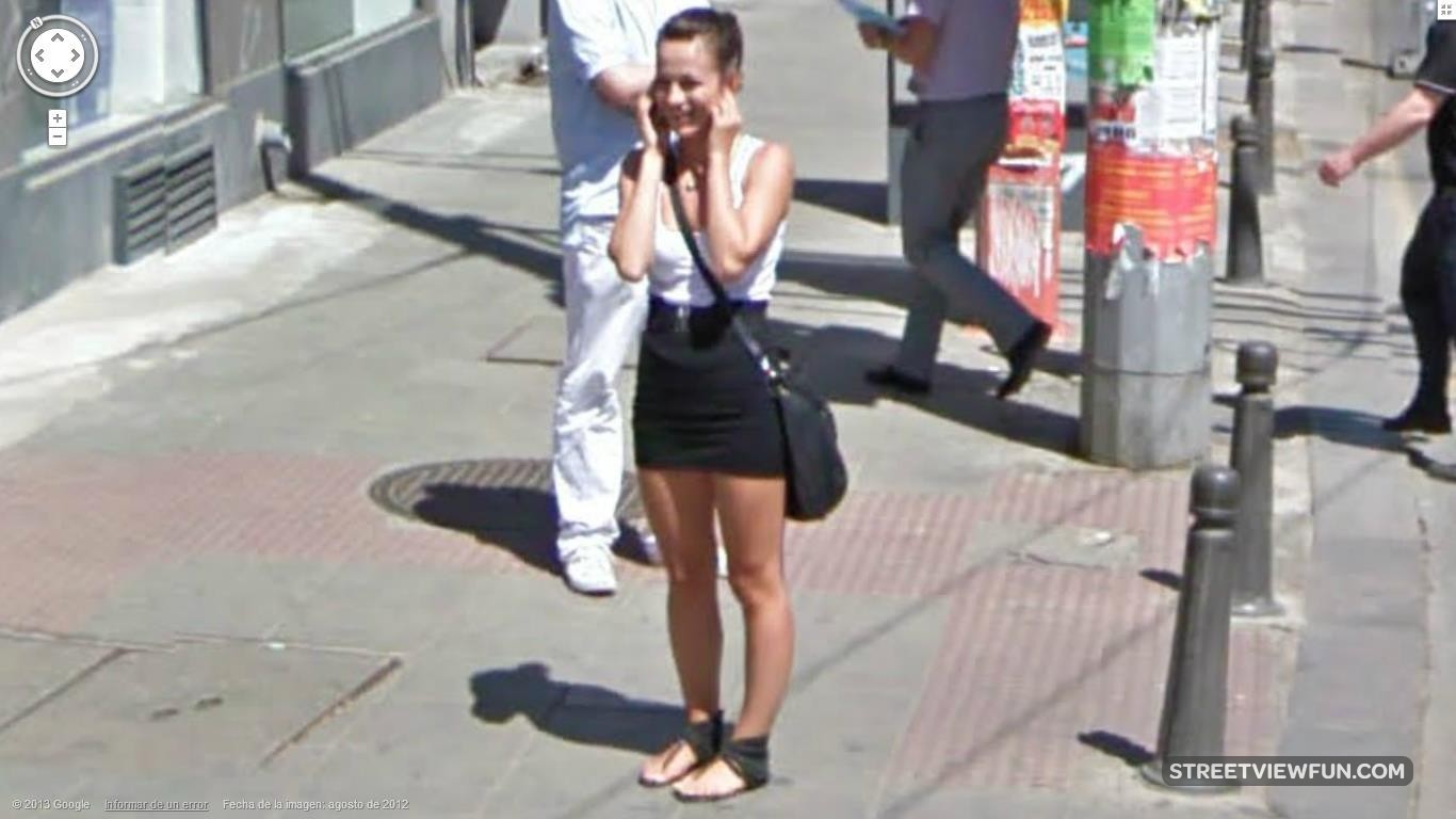 Nice legs - STREETVIEWFUN