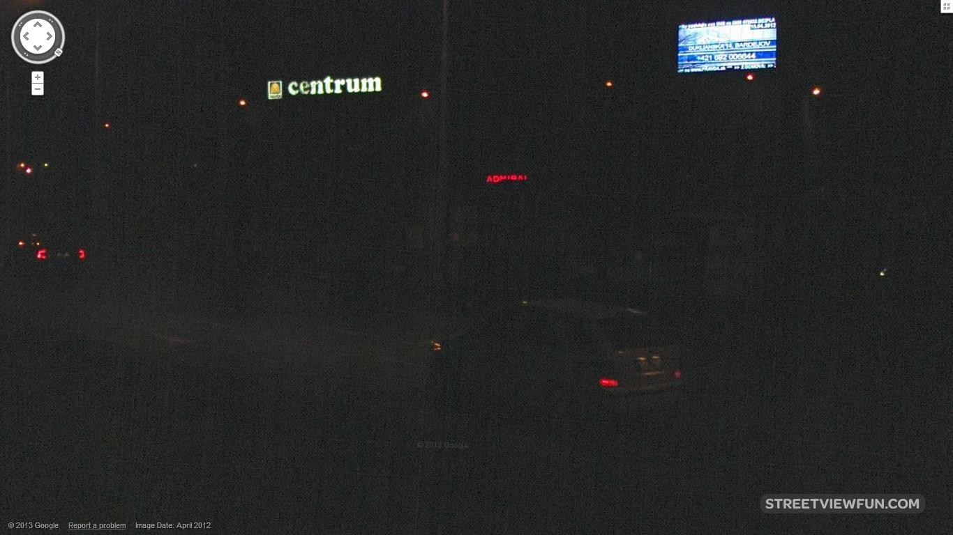 Slovakia by night on Google Street View - STREETVIEWFUN