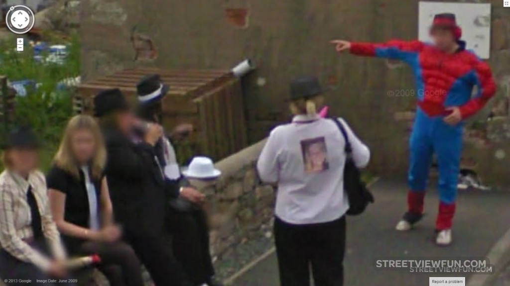 Spider Man - STREETVIEWFUN
