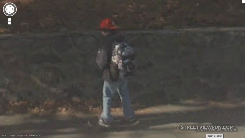 A pitstop before school - StreetViewFun