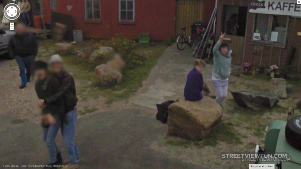 Funny people in Denmark - STREETVIEWFUN