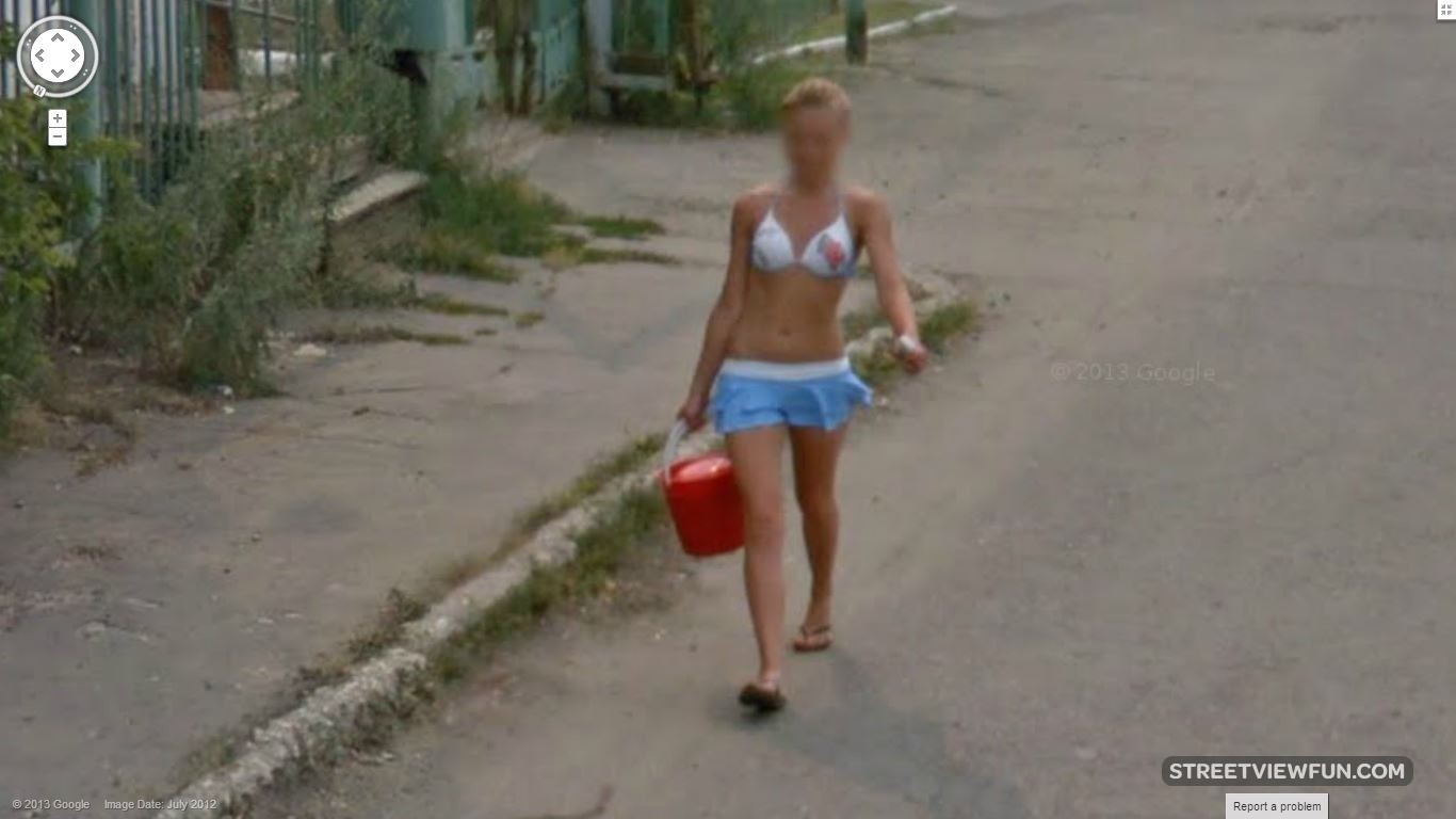 Nice bikini - STREETVIEWFUN