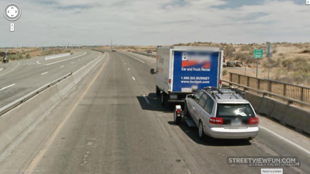 How to get the car back home - STREETVIEWFUN