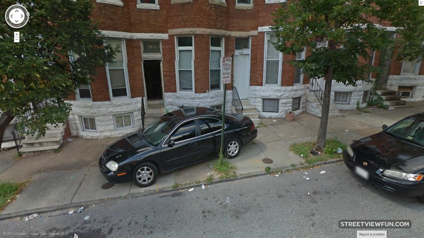 Parking in Baltimore is tough - STREETVIEWFUN