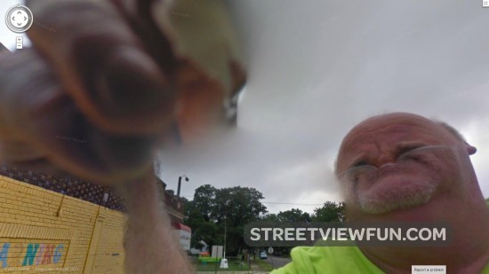 High five Google Street View! - STREETVIEWFUN