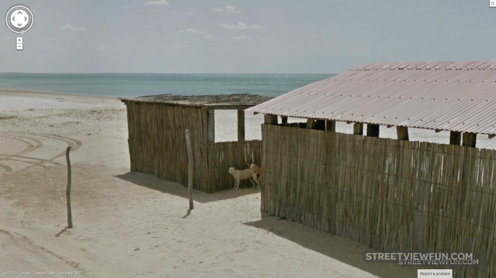 Sex on the beach on Google Street View - STREETVIEWFUN