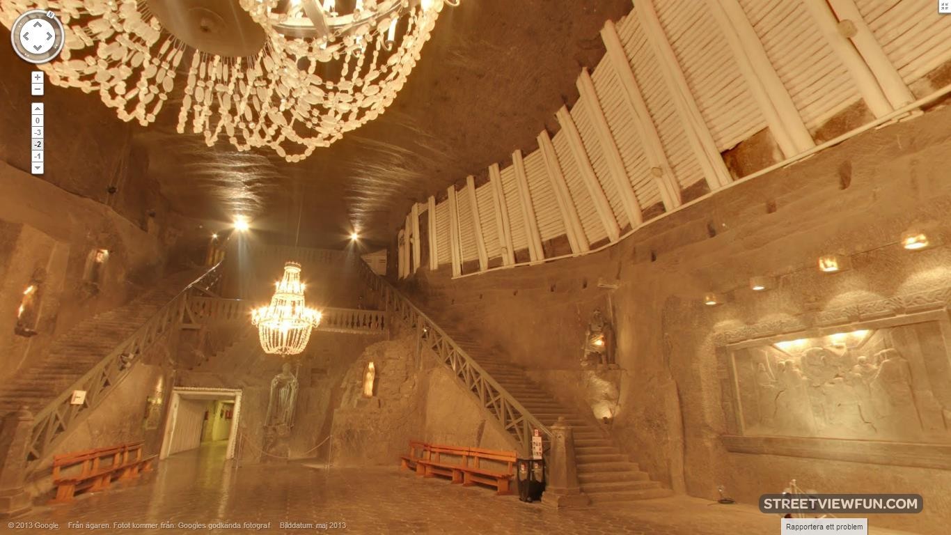 700 year old salt mine now on Google Street View - STREETVIEWFUN