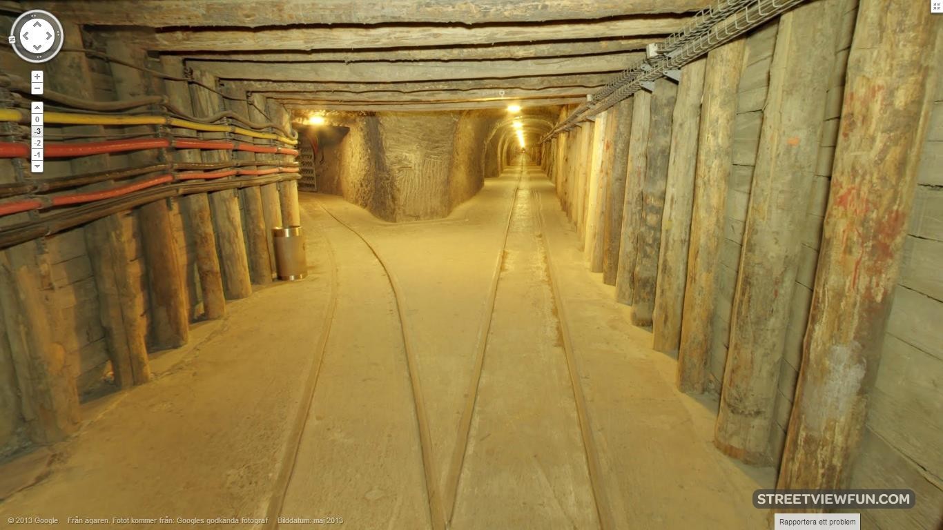 700 year old salt mine now on Google Street View - STREETVIEWFUN