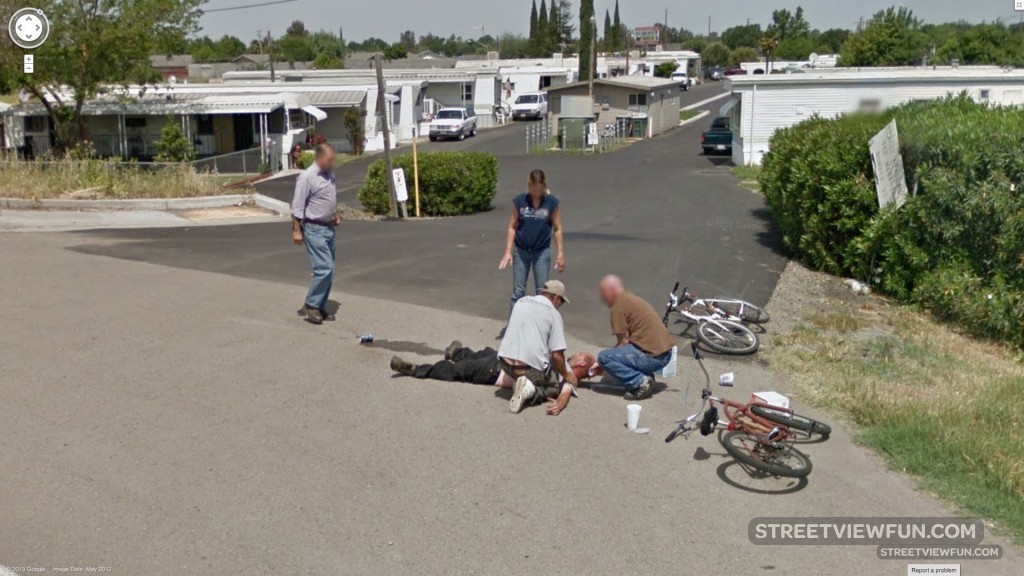 What happened here? - STREETVIEWFUN