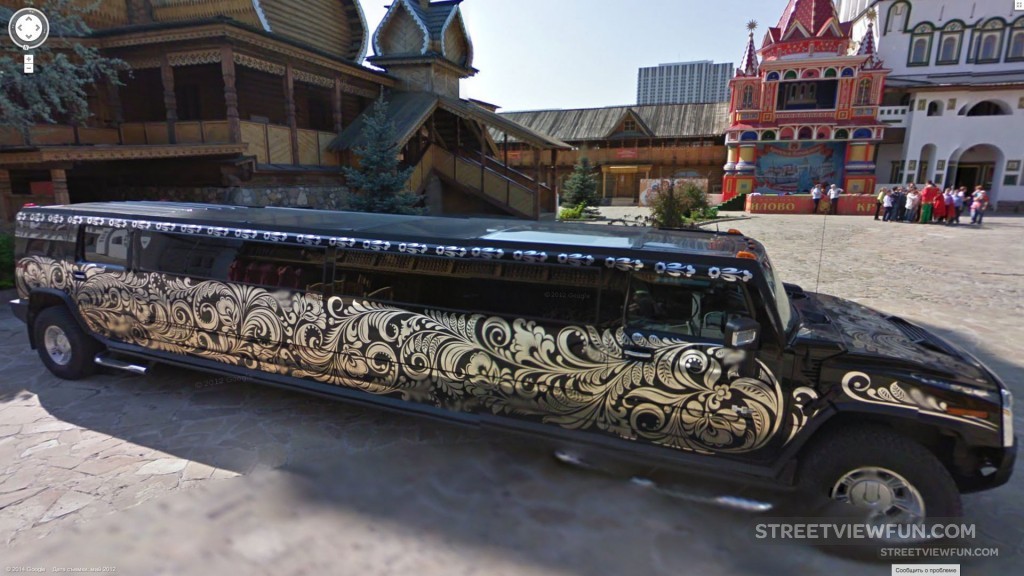 Paint your limo - STREETVIEWFUN