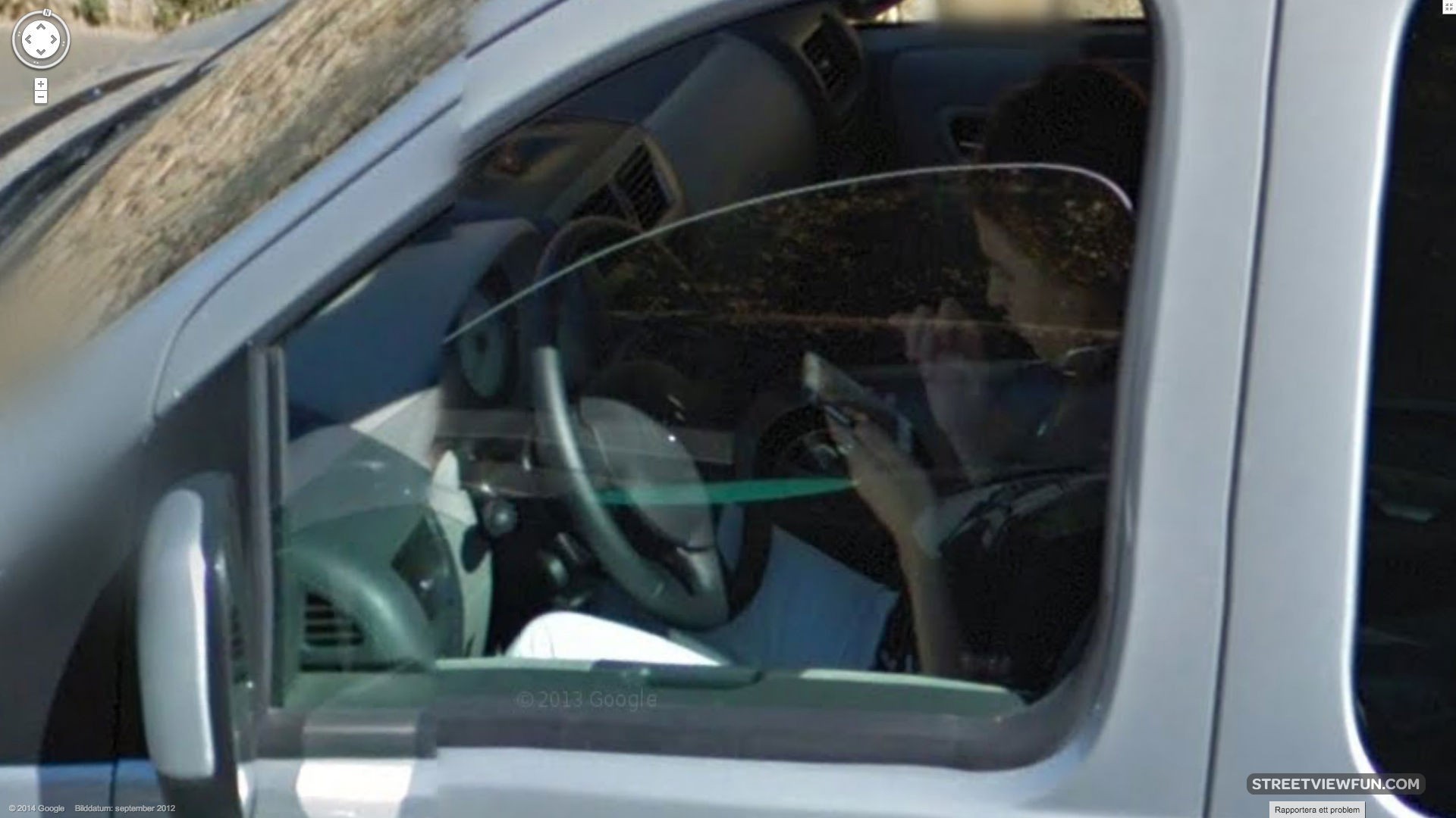 Looking at Google Maps for directions - STREETVIEWFUN