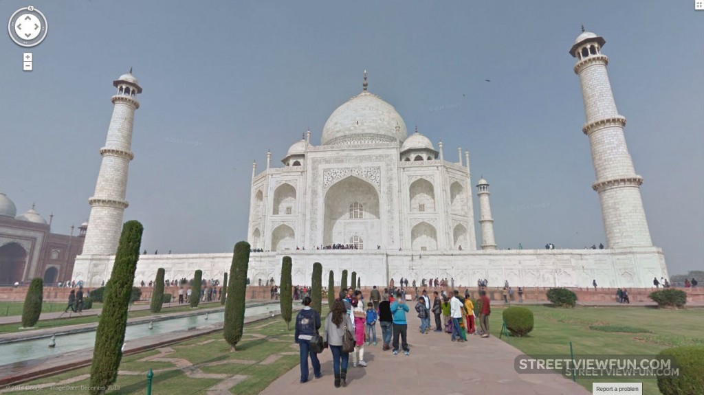 Taj Mahal is now on Google Street View - STREETVIEWFUN
