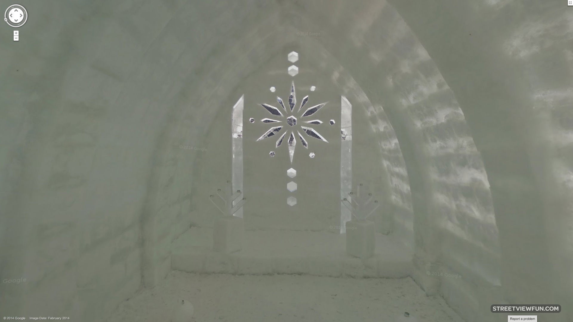 Shikaribetsu Ice Church - STREETVIEWFUN