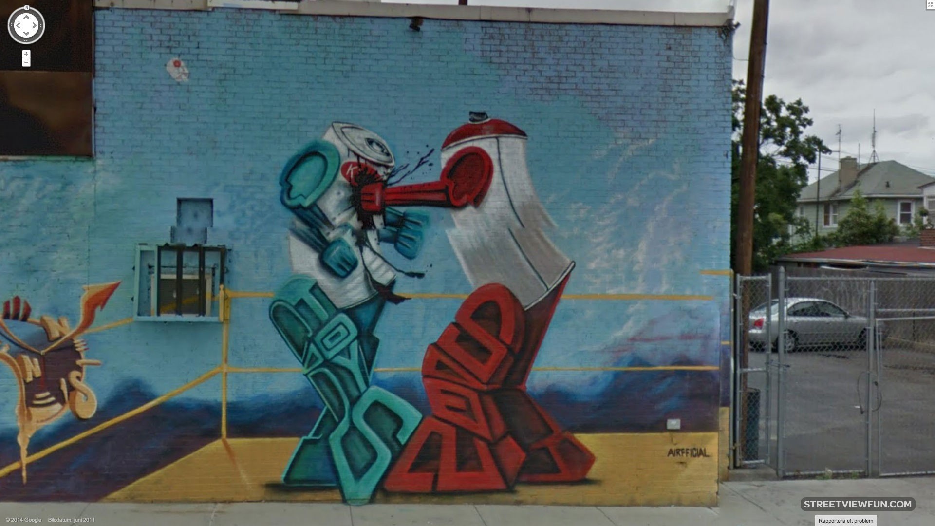 Nice graffiti in New York – STREETVIEWFUN