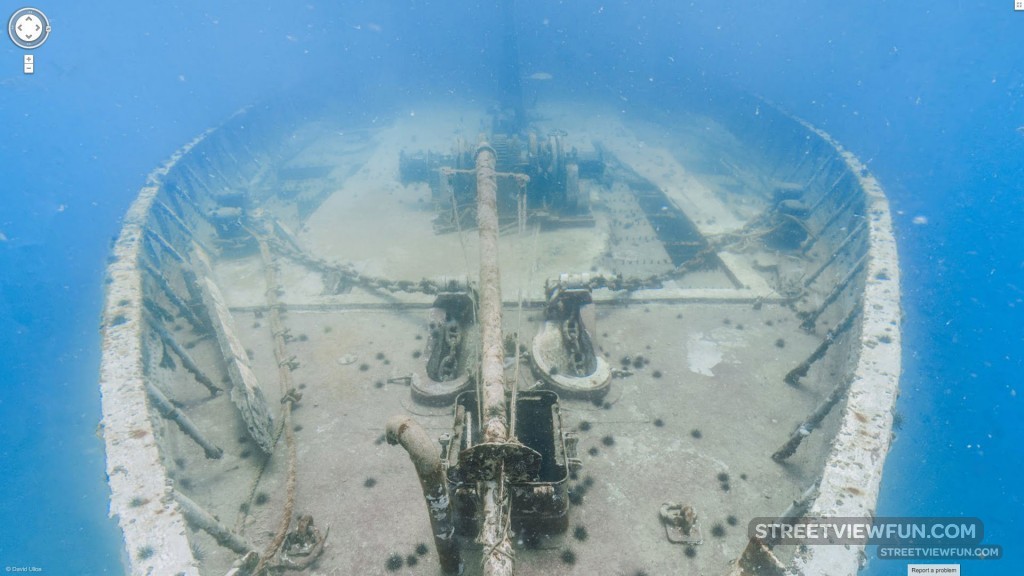Explore sunken USS Mohawk on underwater Google Street View - STREETVIEWFUN