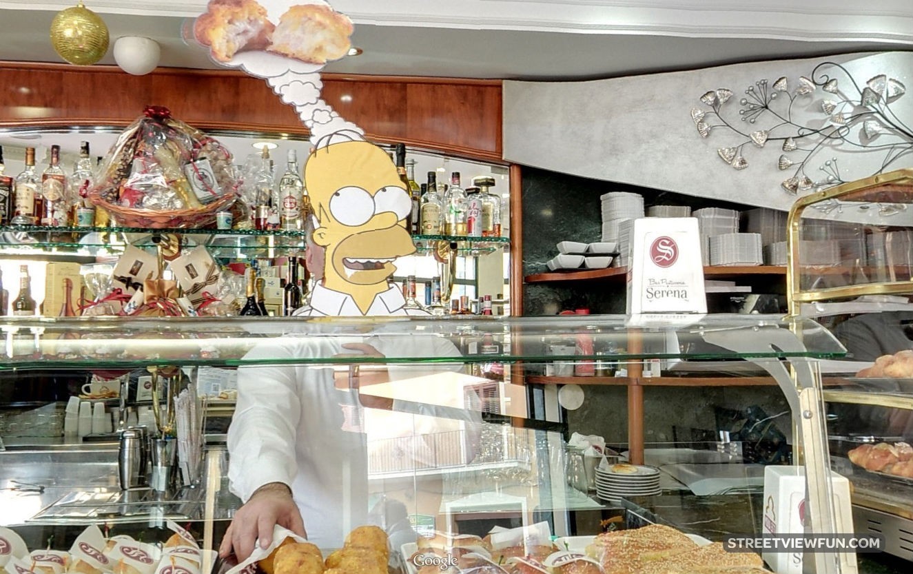 The Simpsons - STREETVIEWFUN