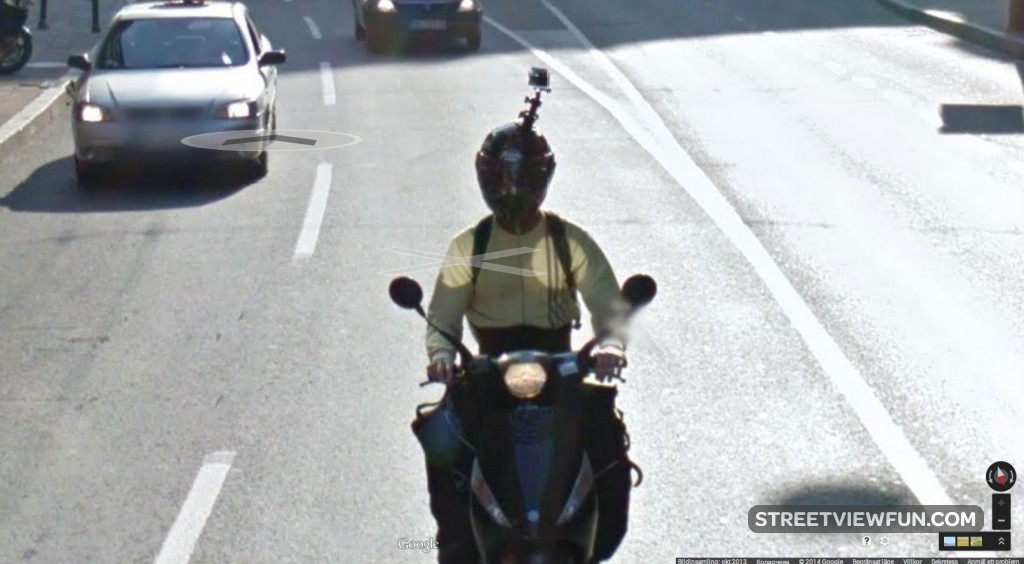 Filming with Action Cam - STREETVIEWFUN