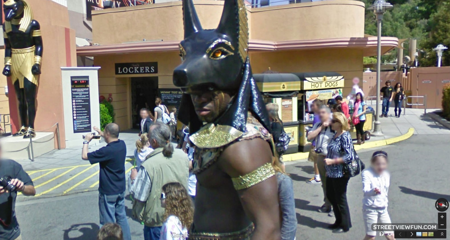 Anubis - STREETVIEWFUN