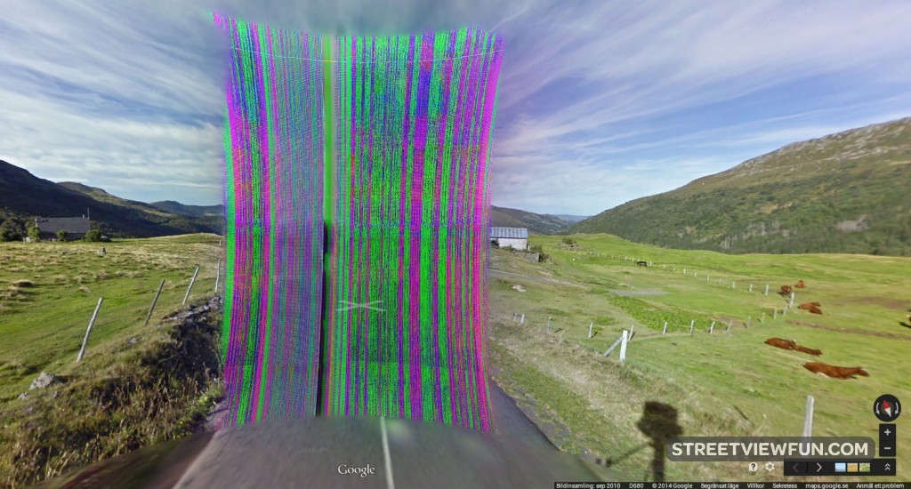 End of rainbow found - STREETVIEWFUN