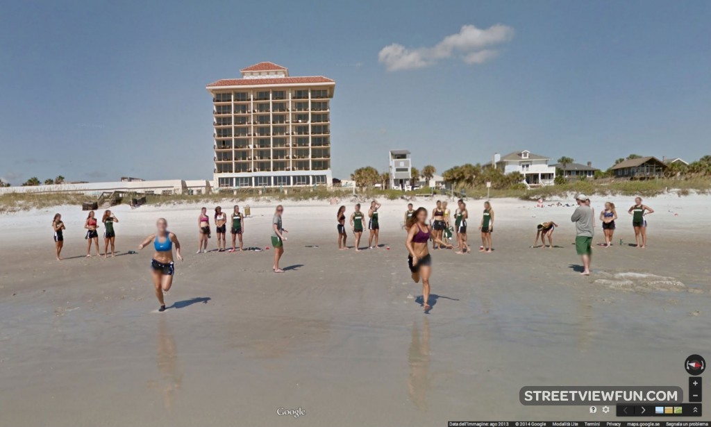 Beach training - STREETVIEWFUN