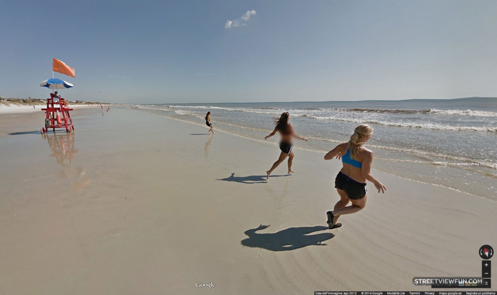 Beach training - STREETVIEWFUN