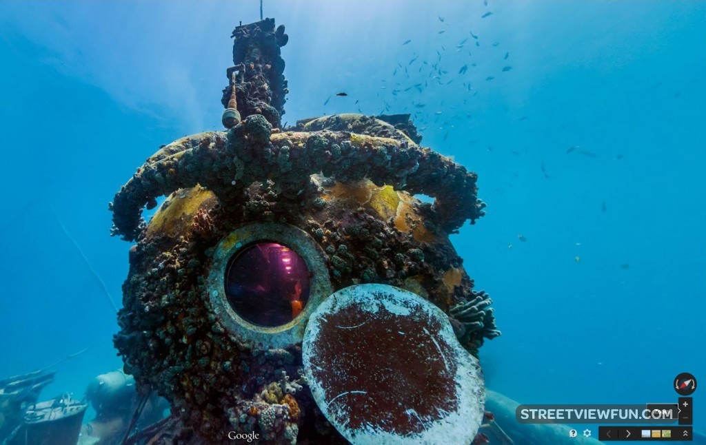 Dive at Aquarius Reef Base, Florida Keys on Google Street View ...