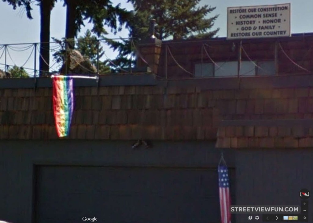 Mixed messages - STREETVIEWFUN