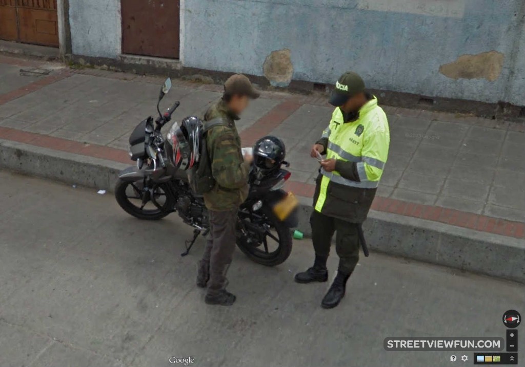 Guilty in Bogota? - STREETVIEWFUN
