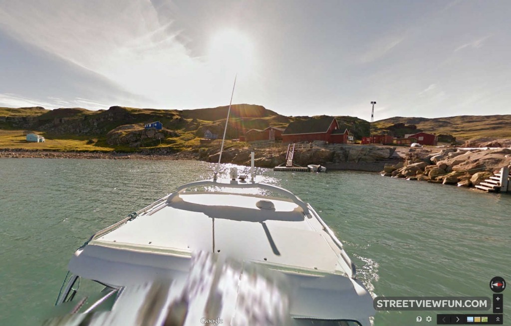Nice boat trip with Google Street View in Greenland - STREETVIEWFUN