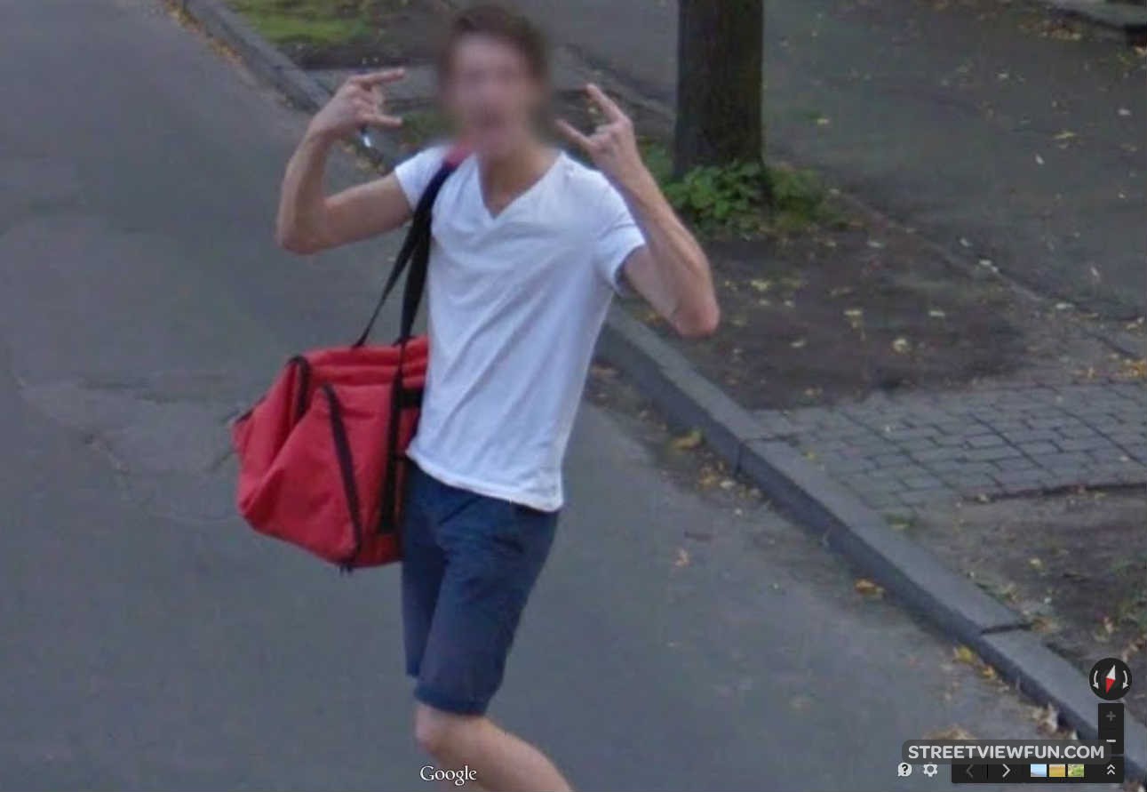 Latvian guy - STREETVIEWFUN